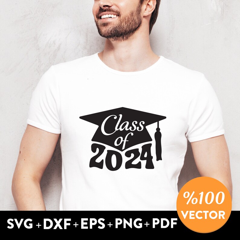 Graduation Cap 2024 SVG, Class of 2024, 2024 Graduation SVG for Cricut ...