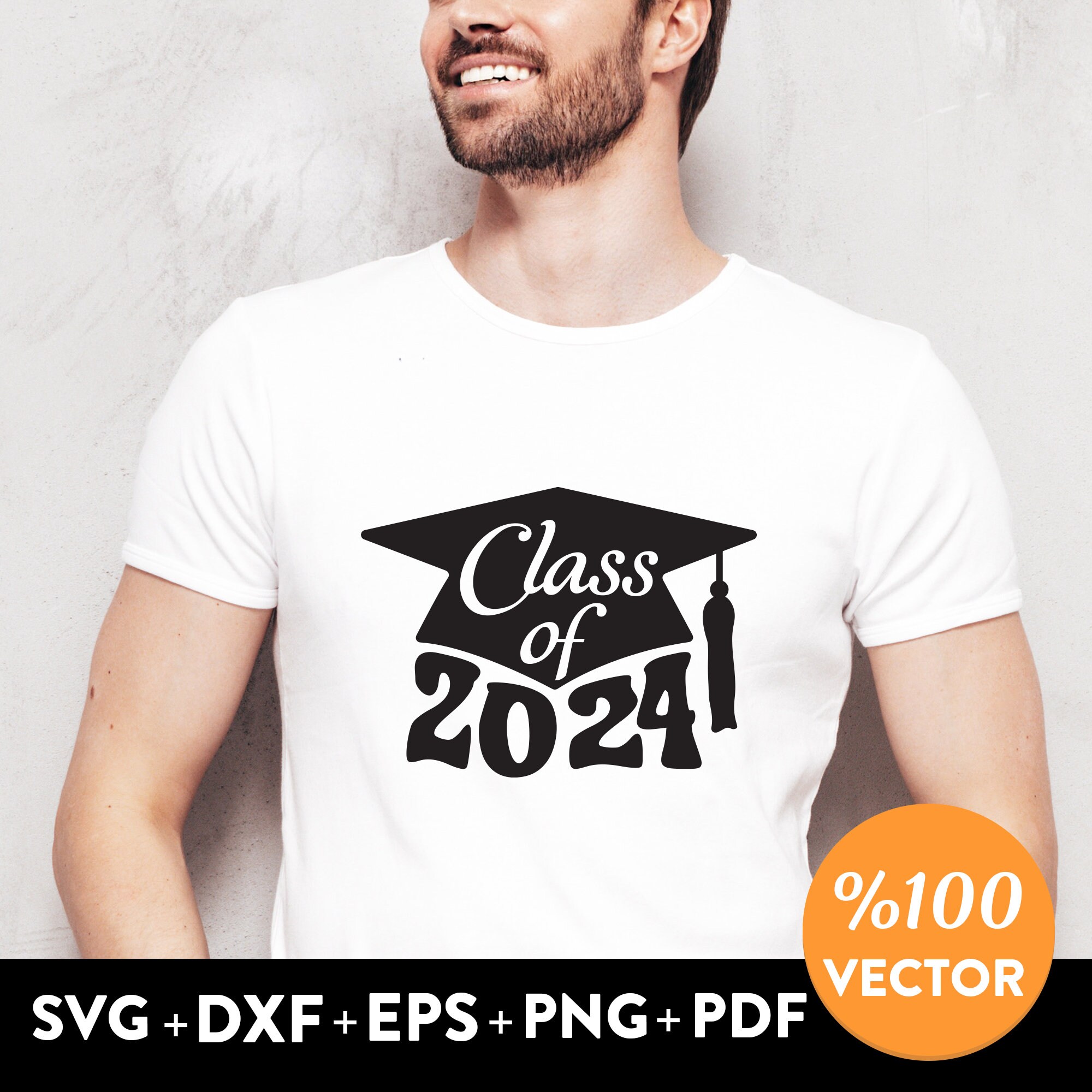 Graduation Cap 2024 SVG, Class of 2024, 2024 Graduation SVG for Cricut ...