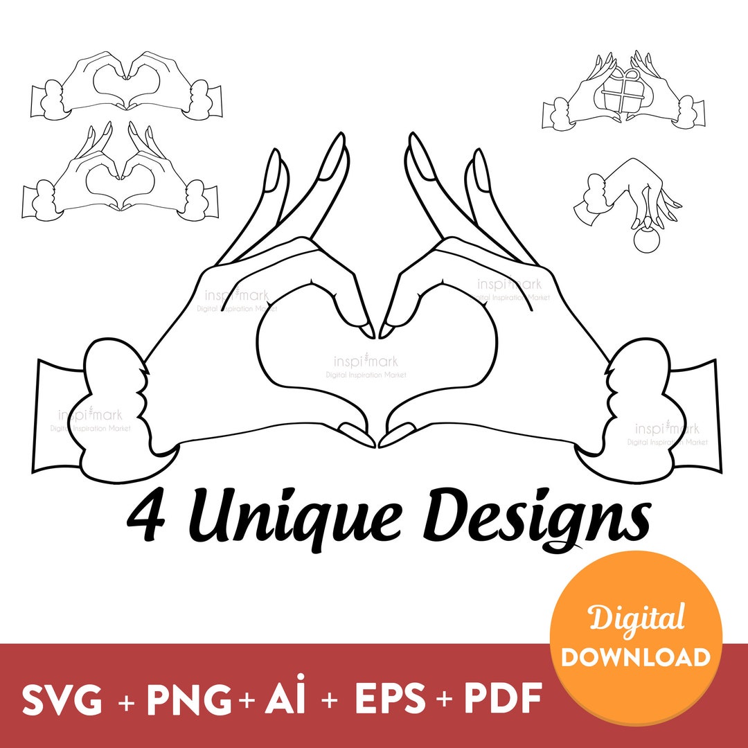 I Love You Hand Sign Svg, I Love You Hand Svg, Christmas Hand SVG ...