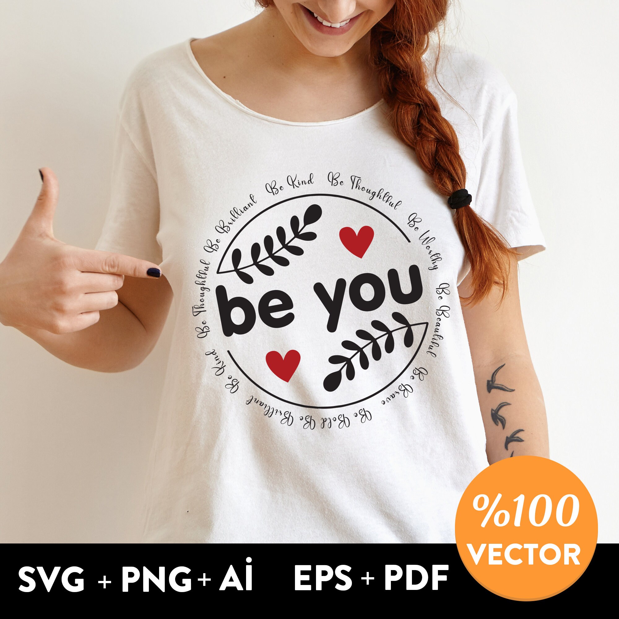 Be You Svg, Be You Png, Inspirational Svg, Motivational Quote ...