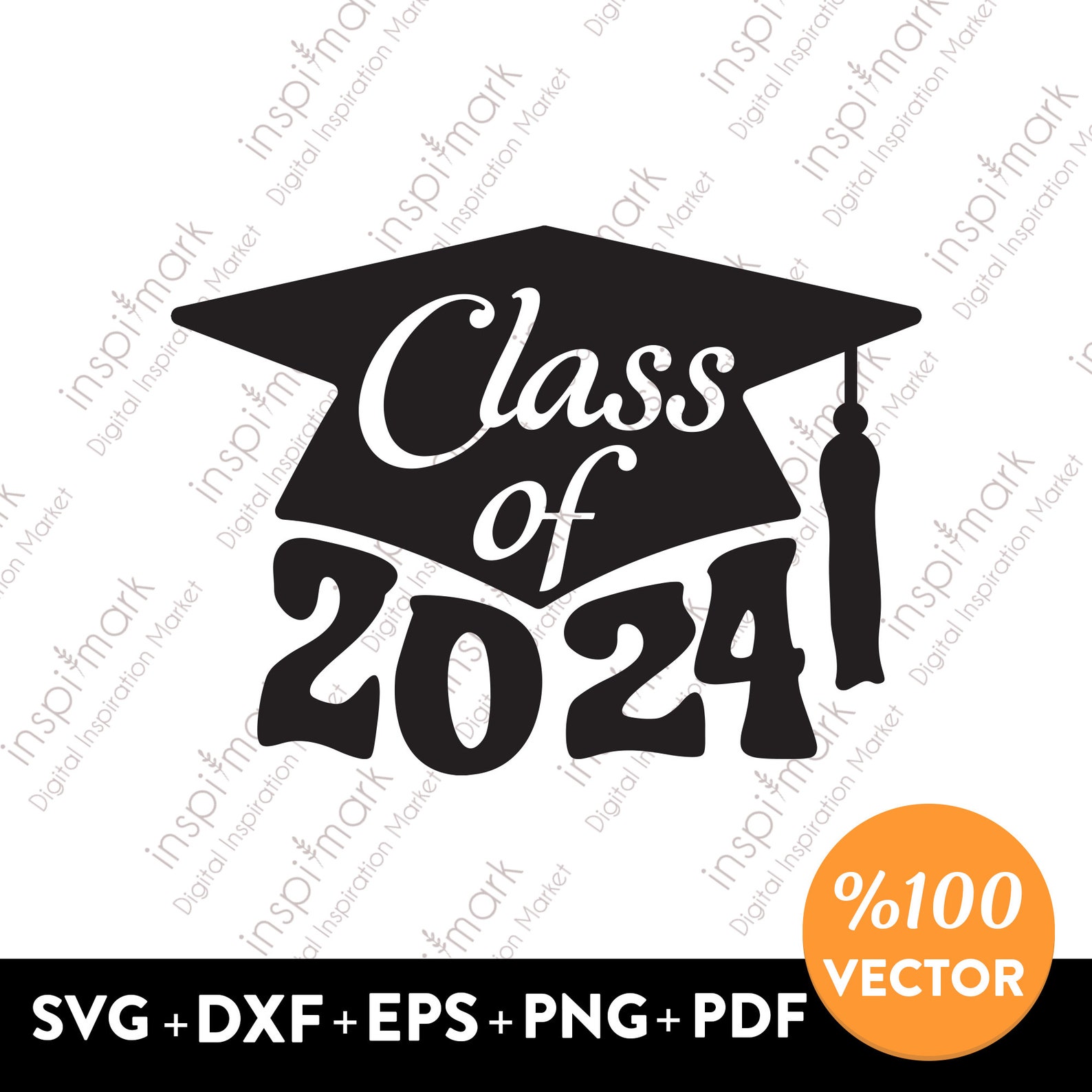 Graduation Cap 2024 SVG, Class of 2024, 2024 Graduation SVG for Cricut ...