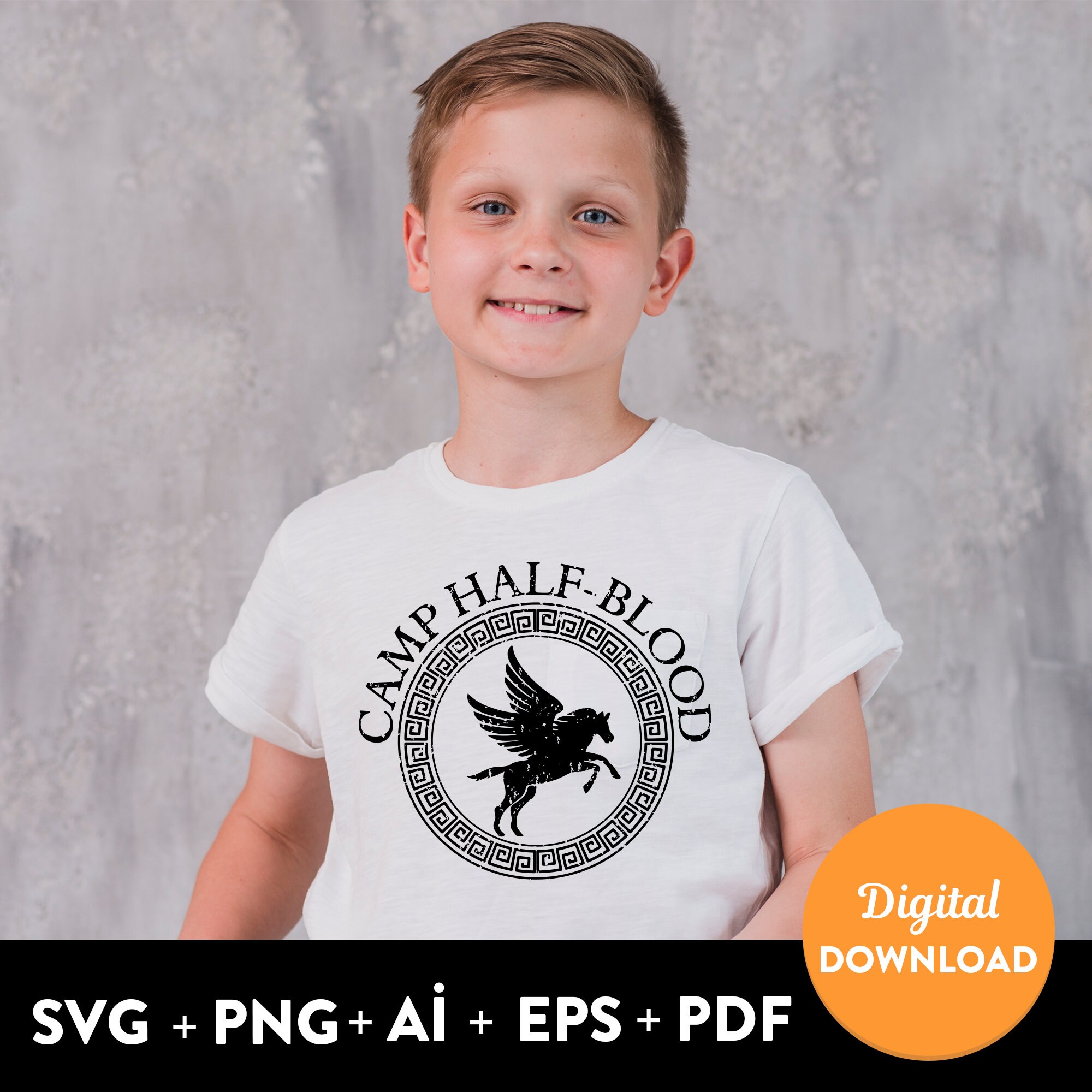 Camp Halfblood Svg, Camp Half Blood Digital Download, Percy Jackson ...