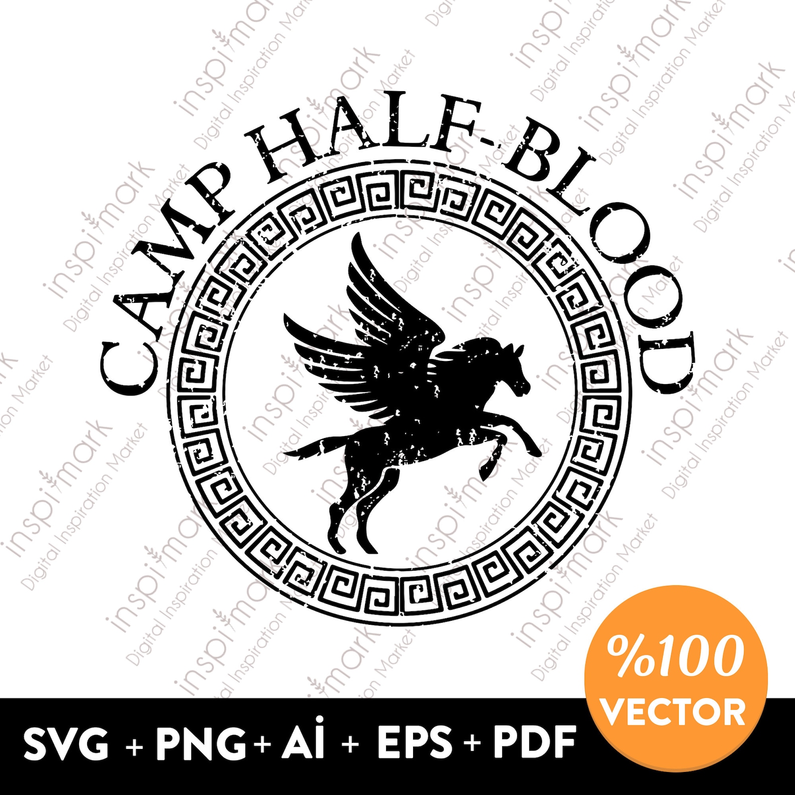 Camp Halfblood Svg, Camp Half Blood Digital Download, Percy Jackson ...