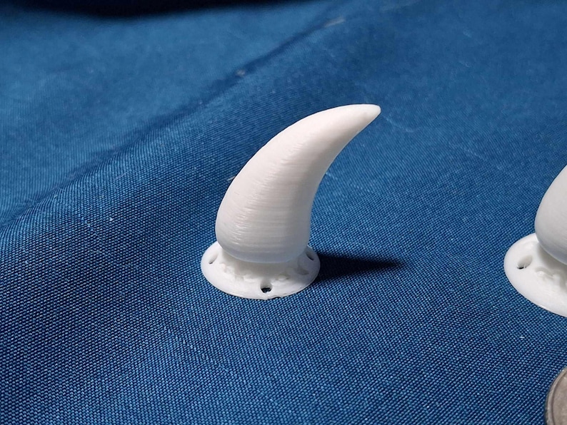 Smooth Curved Fursuit Claws - Ready to Glue or Sew | Custom Colors ...
