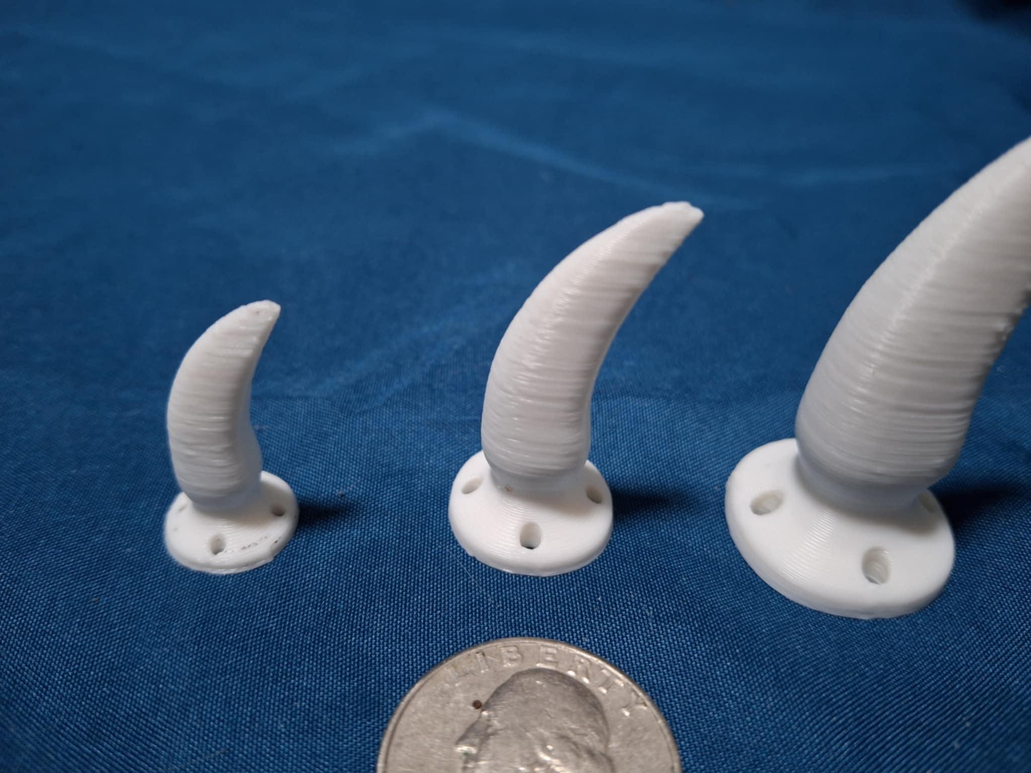 Curved Fox/cat Fursuit Claws – Ready to Glue or Sew | Custom Colors ...
