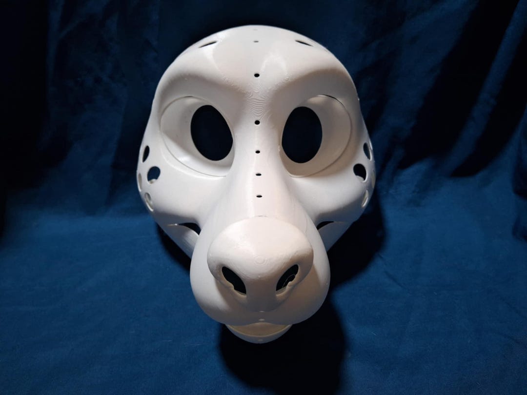 Fox Fursuit Head Base – With Built-in Hinge - Etsy