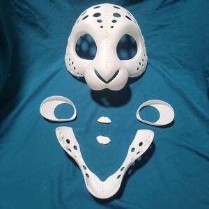 Bunny: Fursuit Head-base, Eyes and Teeth - Etsy