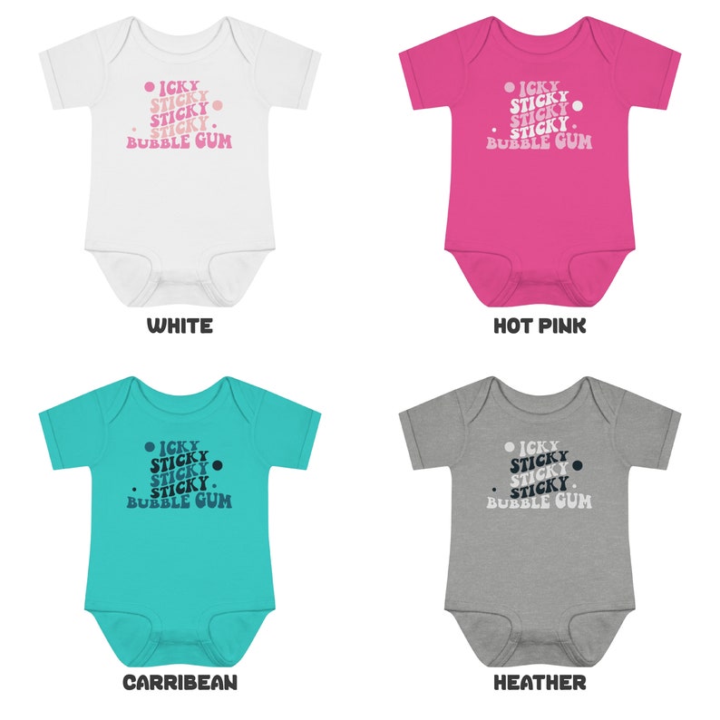 Ms Rachel Icky Sticky Bubble Gum Onesie Toddler Baby Gift Ideas Toddler Party Baby Party ...