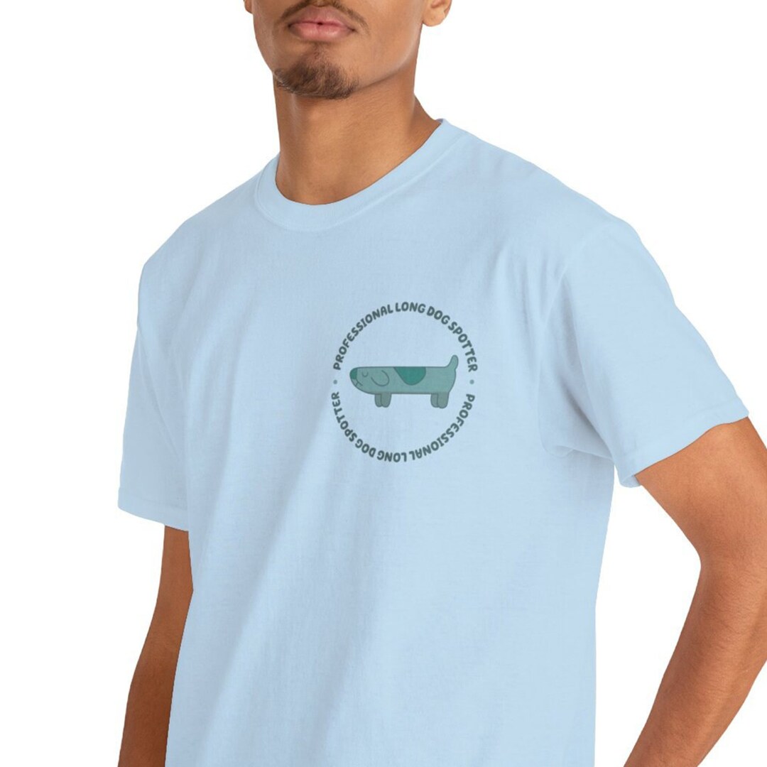 Professional Long Dog Spotter Bluey - Unisex Heavy Cotton Tee - Father ...