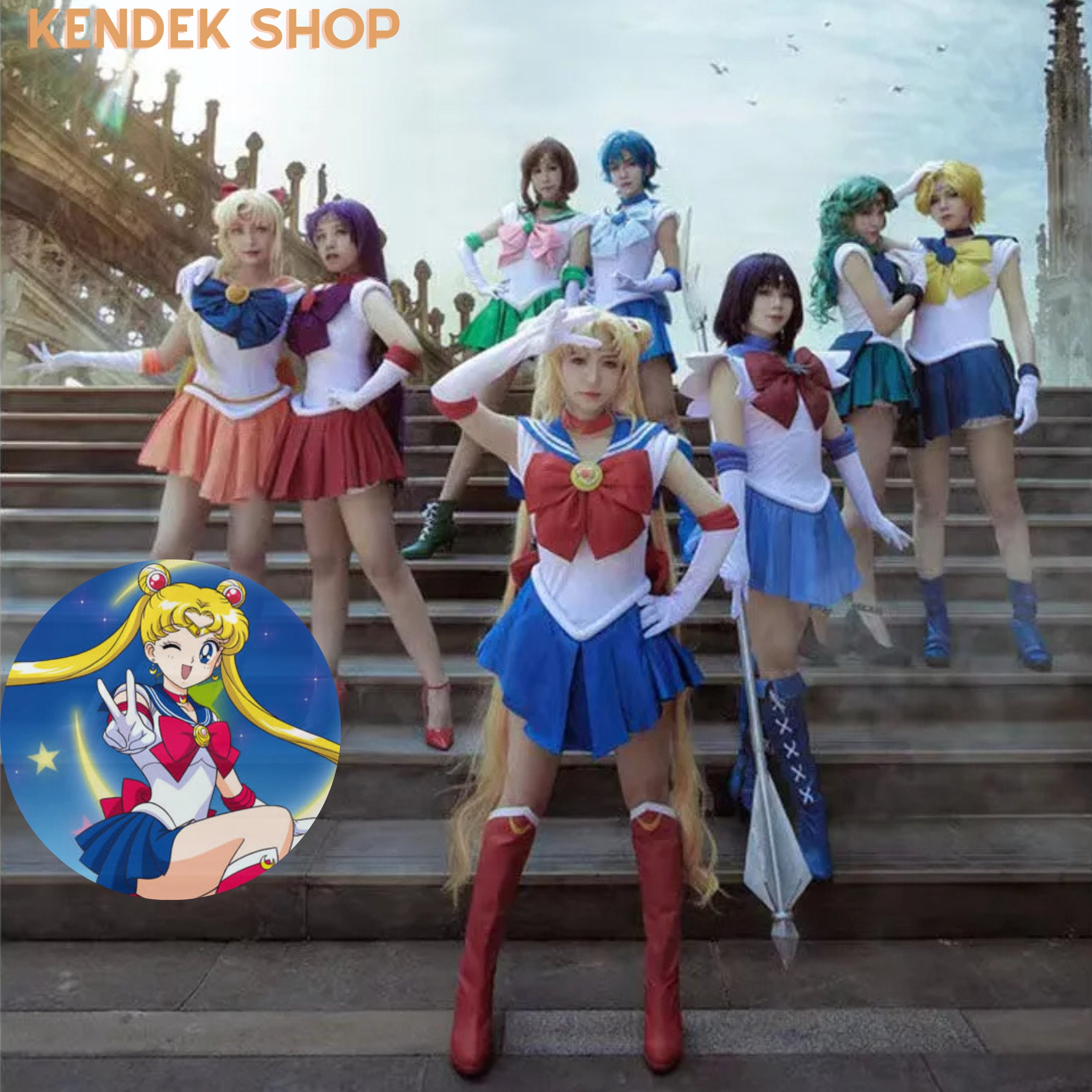Sailor Moon Group Costume