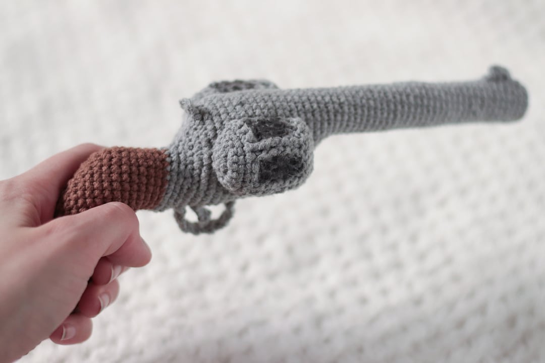 CROCHET PATTERN Revolver Gun - Etsy