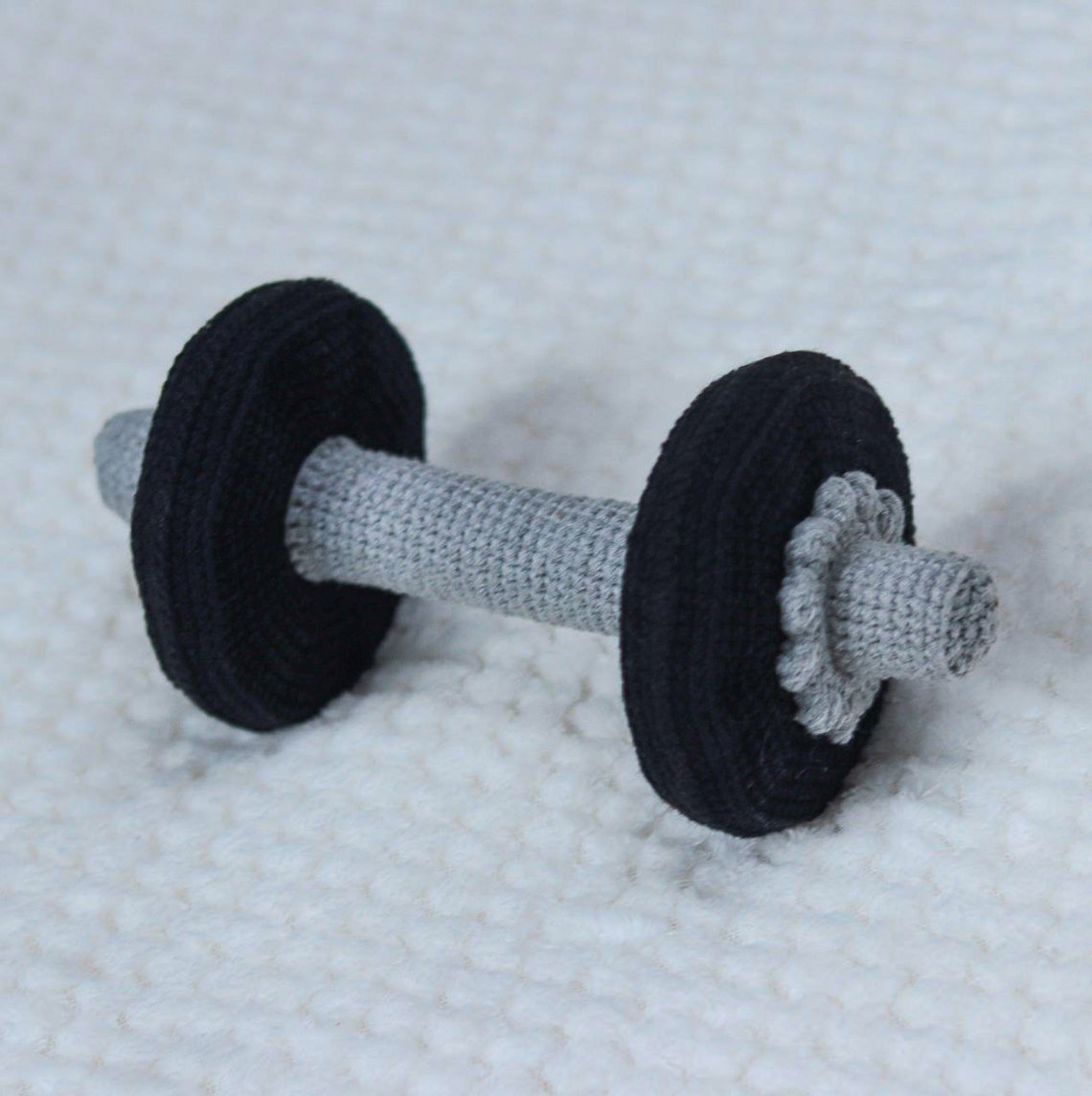 CROCHET PATTERN Dumbbell With Removable Plates - Etsy