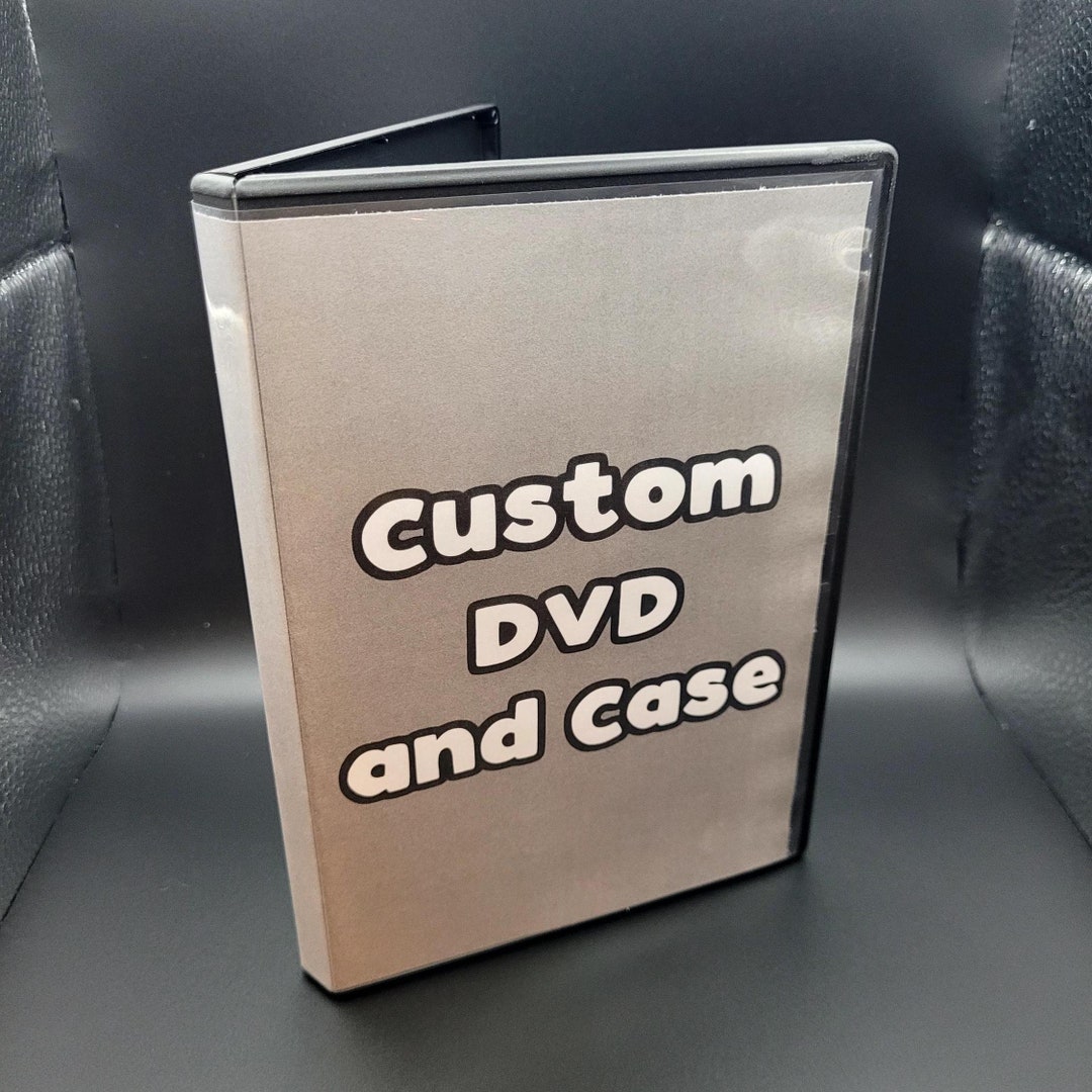 Custom DVD & Case - Personalized Pictures - Your Home Video on DVD - Etsy