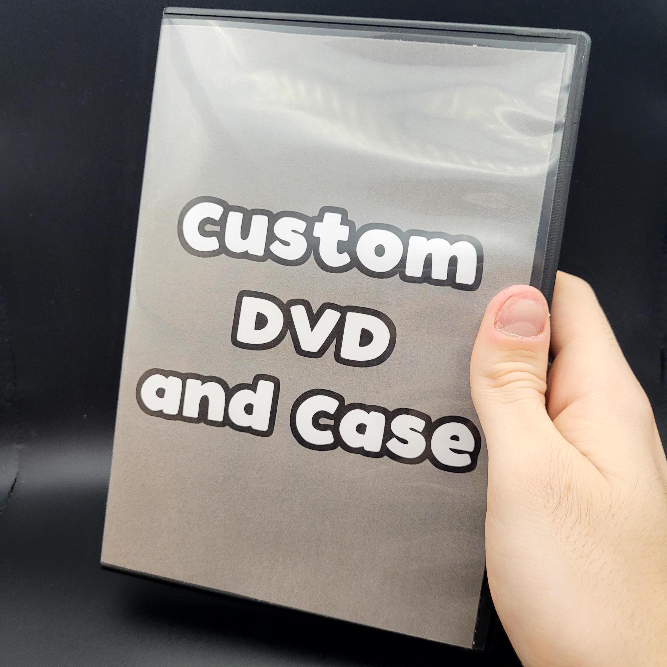 Custom DVD & Case - Personalized - Any Videos Recorded Onto DVD - Etsy