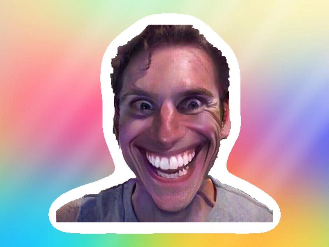 Jerma Sus Guy Sticker || 55x52mm - Etsy