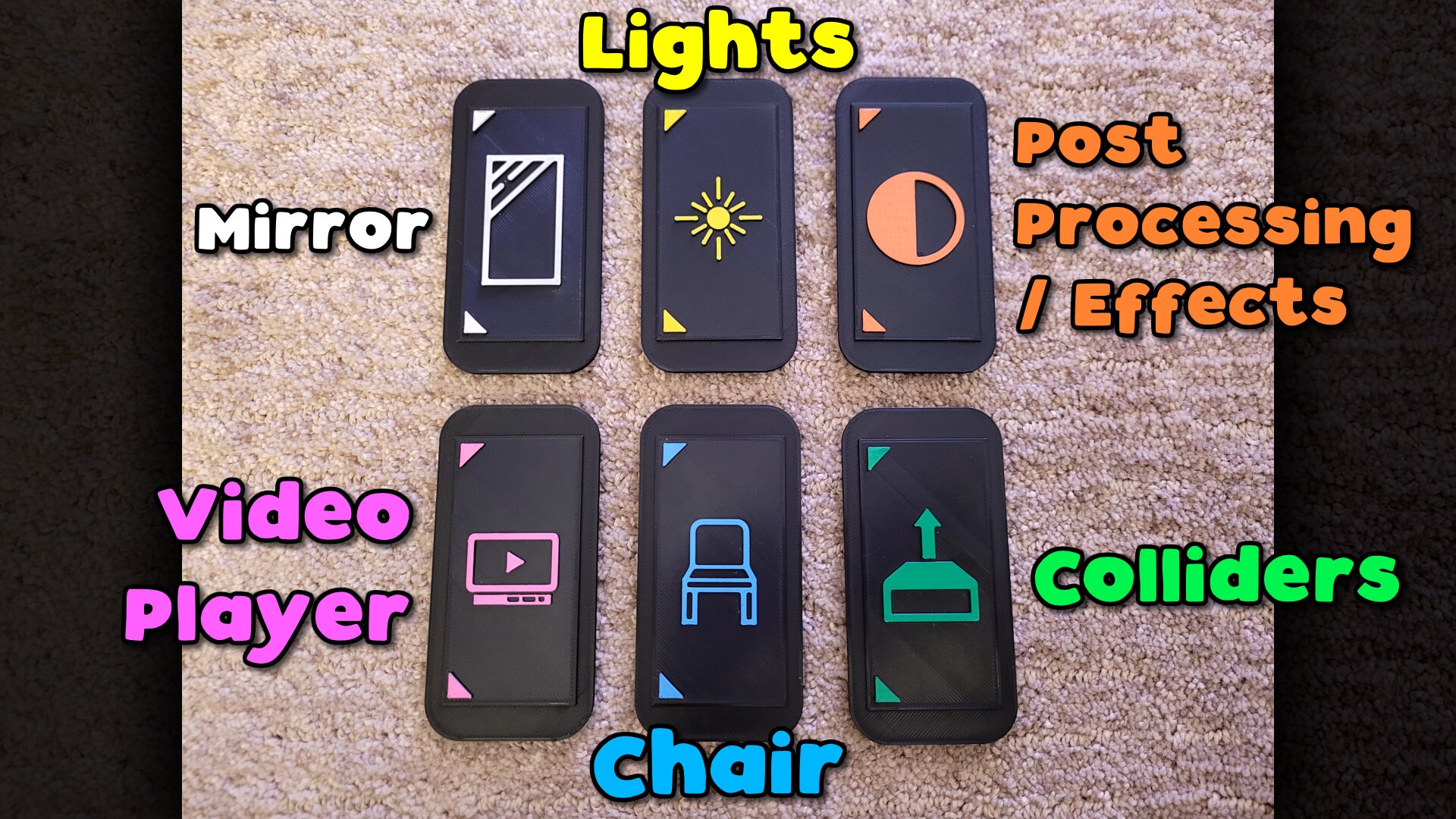 Vrchat Wall Switches/toggles - Reprogrammable NFC Included - Use as ...