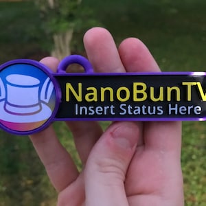 Custom Vrchat Nametag ANY Colors Great for Conventions/cosplay/etc. - Etsy