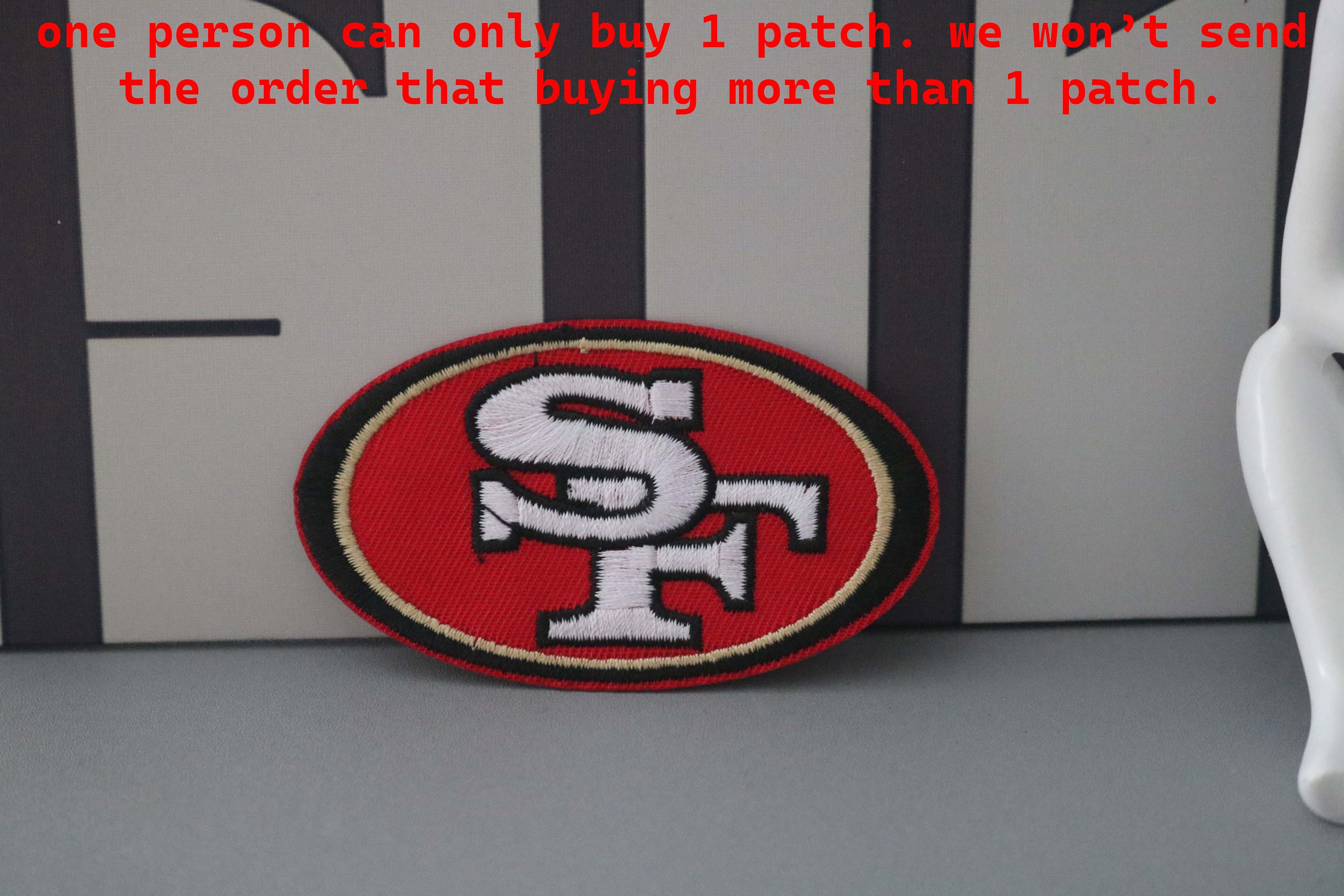49ers Patches Iron On Patches