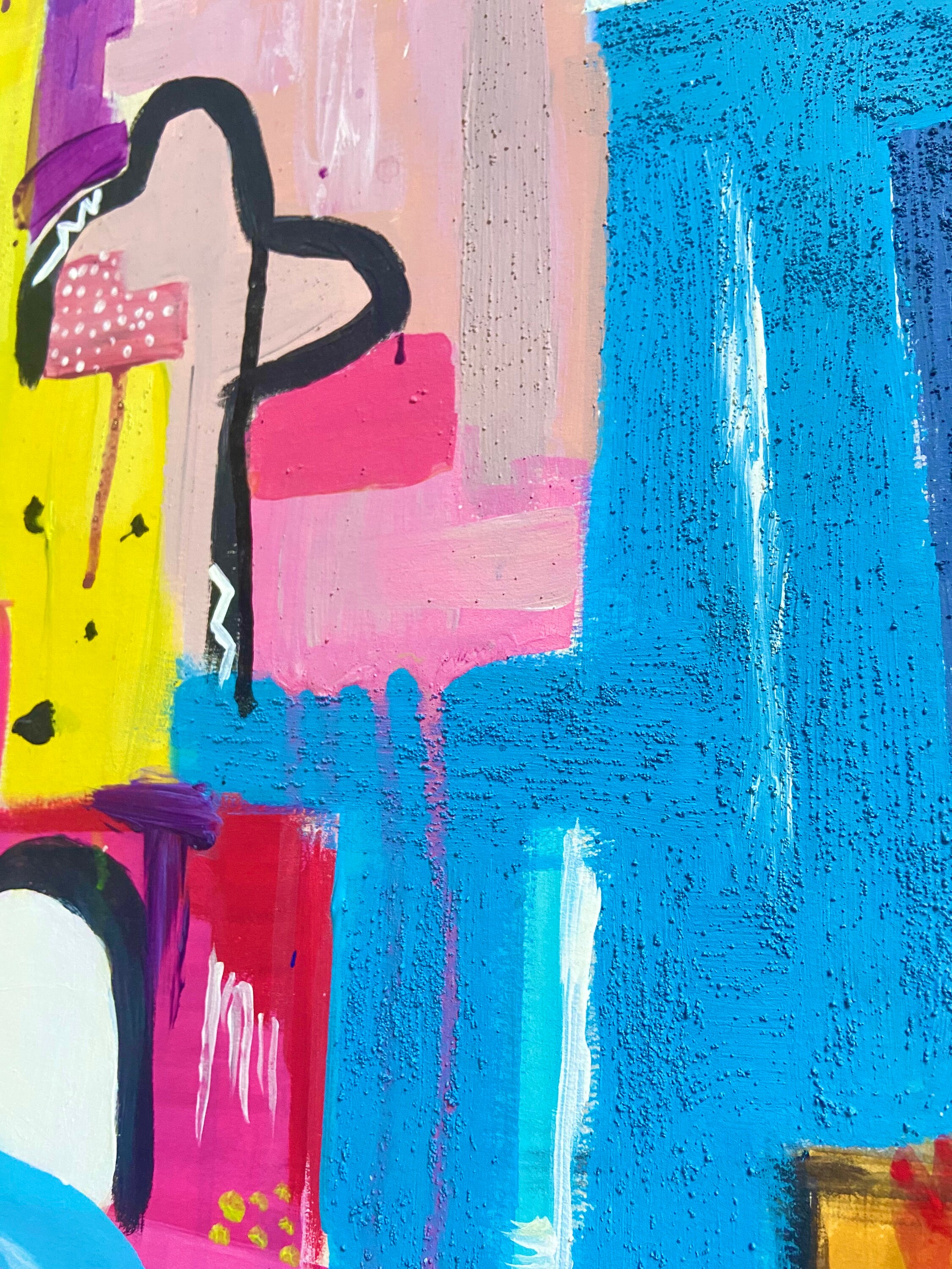 Color Field Abstract Art Painting - "future Cities" - Etsy