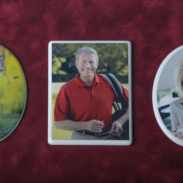 Ceramic Photo Memorial Plaque - Etsy
