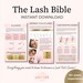 Eyelash Extension Training Manual, the Ultimate Lash Bible for ...