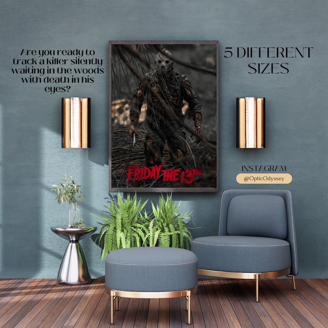 Jason Voorhees Poster Jason Voorhees Digital Art Jason Voorhees ...