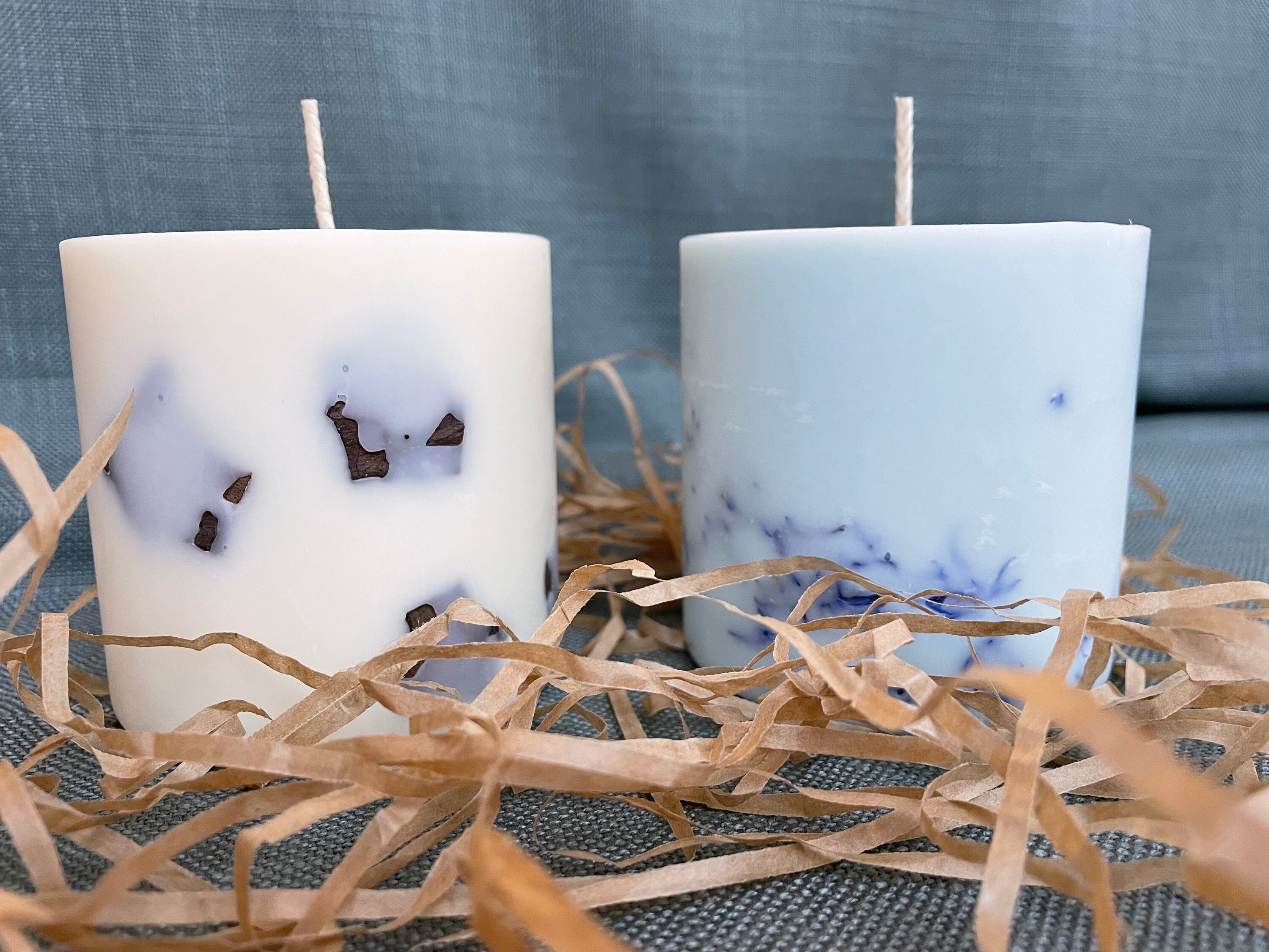 Home Scented Candle Set, Olypmea and Spicy Woody Scented, Gift for ...