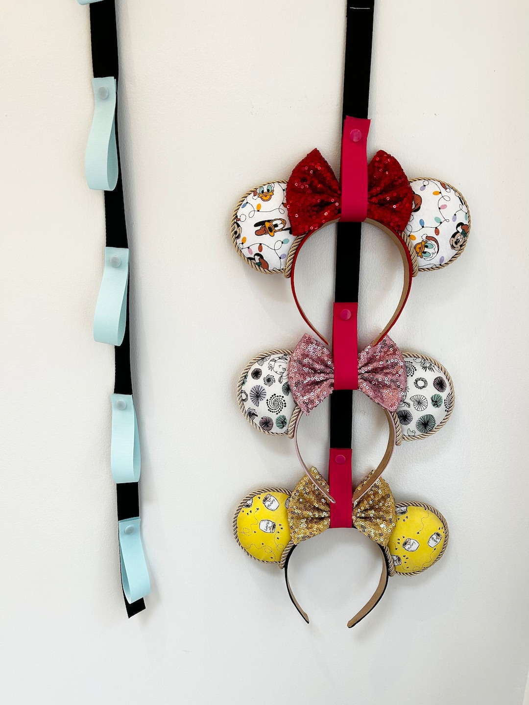 Mouse Ears Headband Accessory Wall Strap, Mouse Ears Holder ...