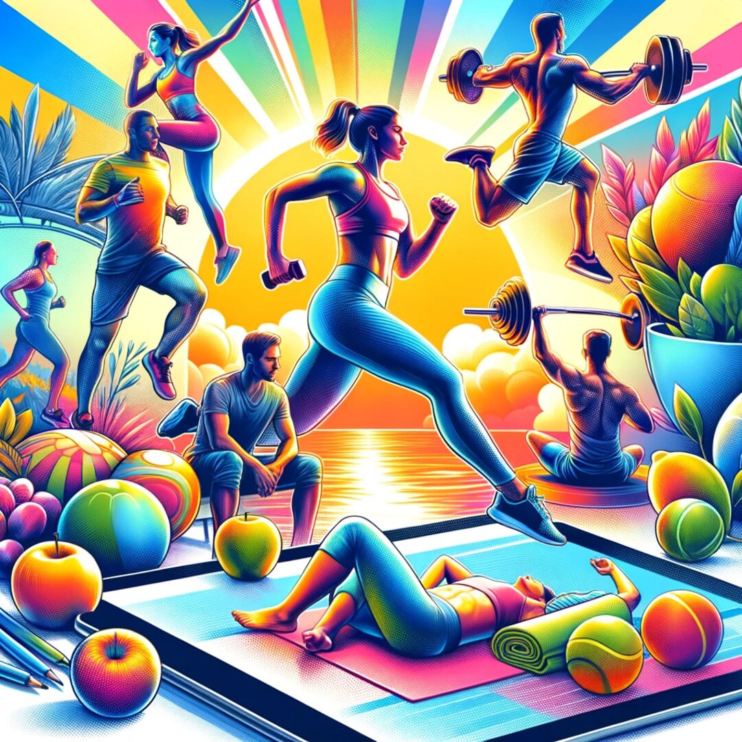 Fitness Yoga Art - Etsy