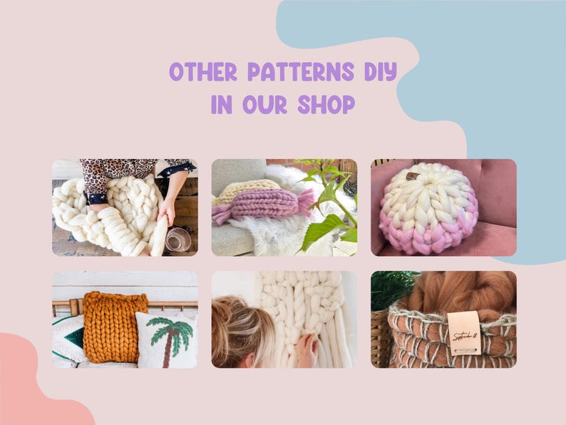 Wall Hanging With Roving Wool | Digital DIY Pattern, Step-by-step ...