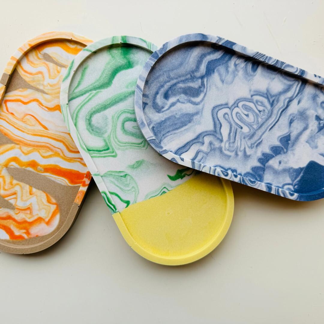 Jesmonite Bowl Handmade Bowl, Eco-friendly Home Decor, Modern Artisan ...