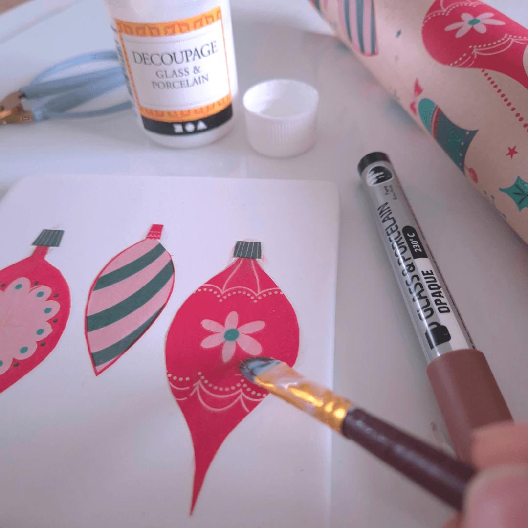 Art Tiles With Decoupage Diy Decoupage Tiles, Custom Tile Crafts, How ...