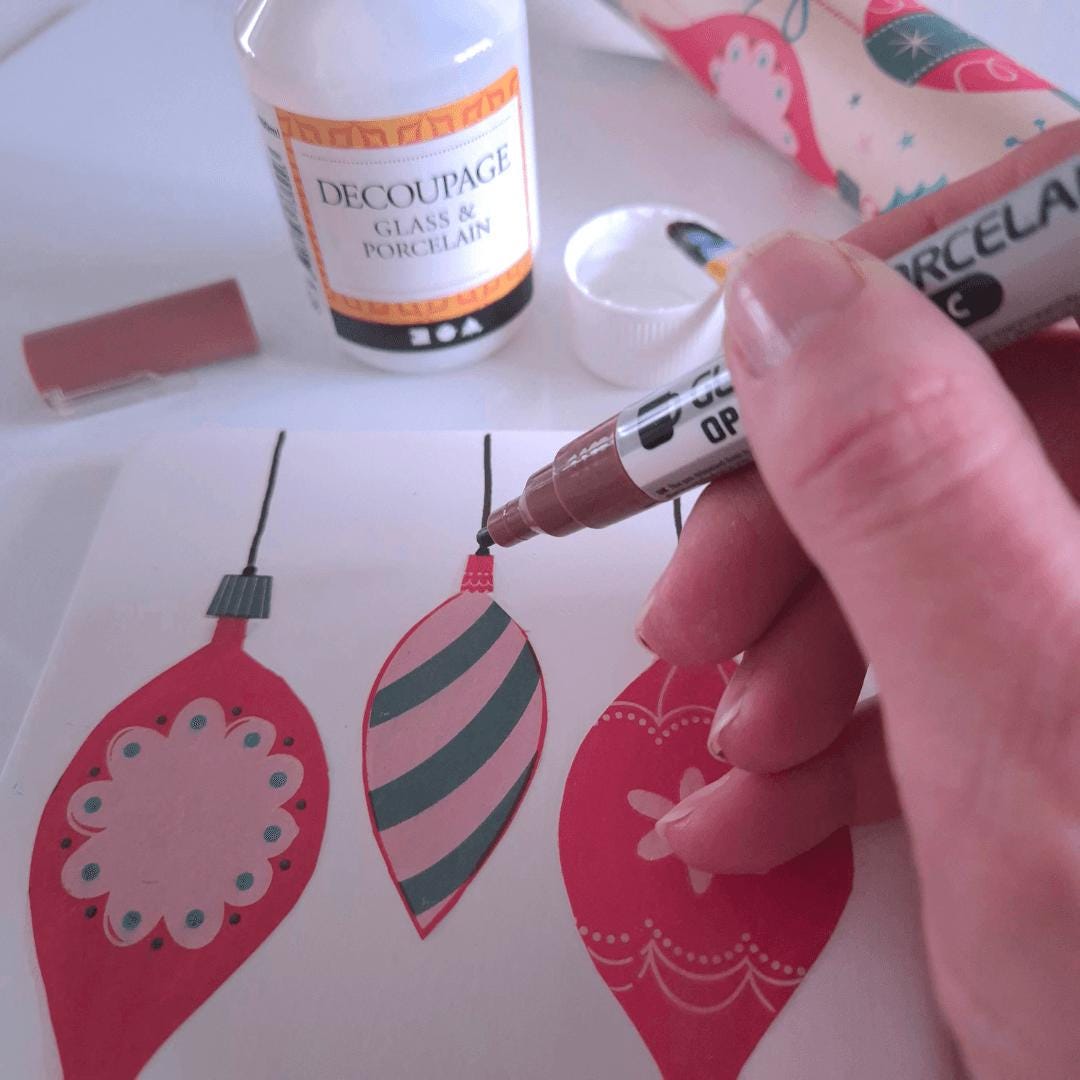 Art Tiles With Decoupage Diy Decoupage Tiles, Custom Tile Crafts, How ...