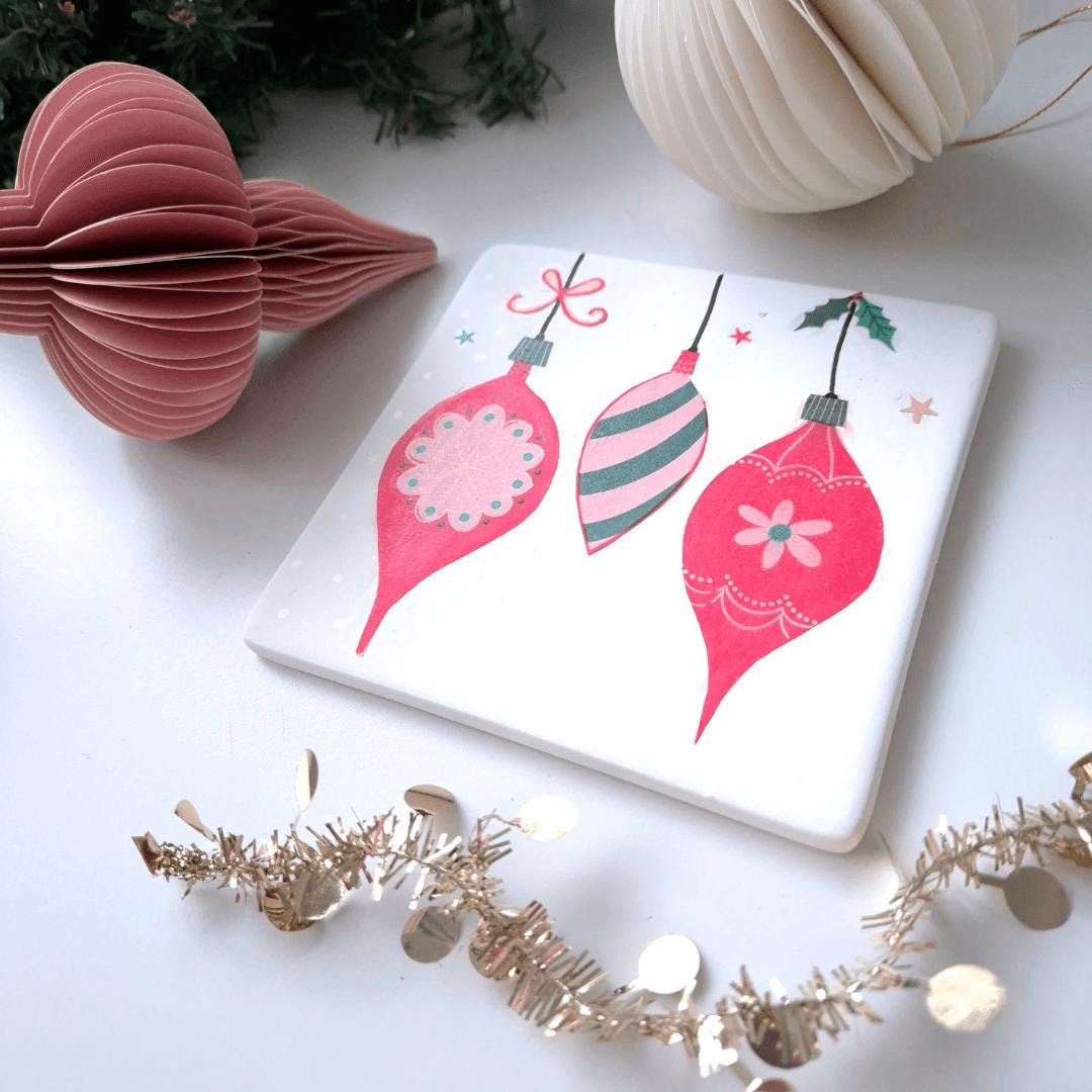 Art Tiles With Decoupage Diy Decoupage Tiles, Custom Tile Crafts, How ...