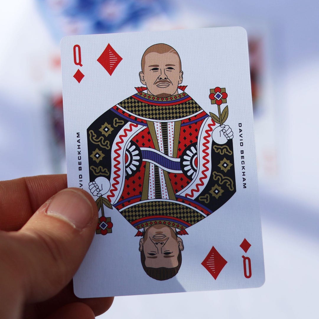 England Football Playing Cards - Etsy