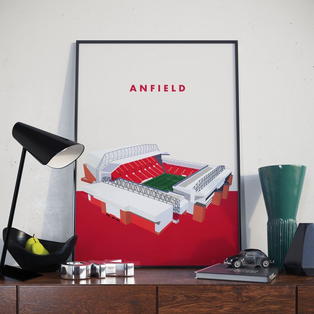 Liverpool Anfield Football Stadium Print - Etsy