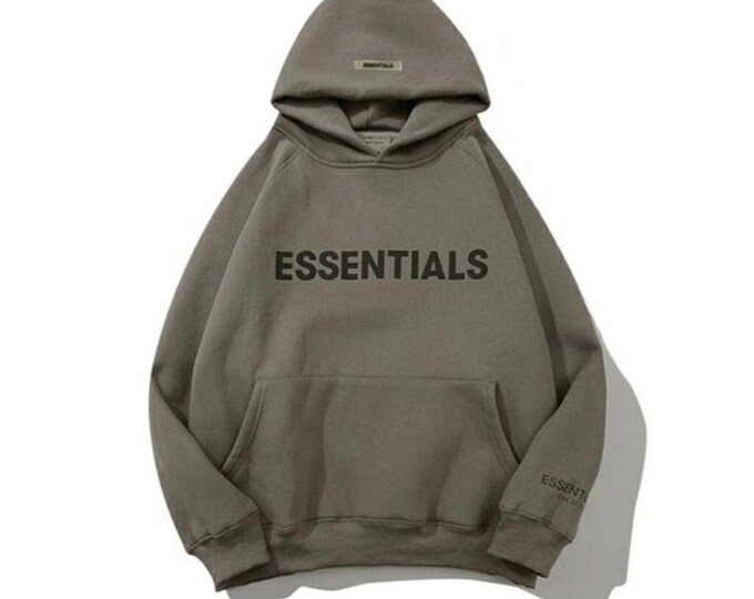 Branded Premium Hoodie / ESSENTIALS Sweatshirt / Trendy Street Sweater ...