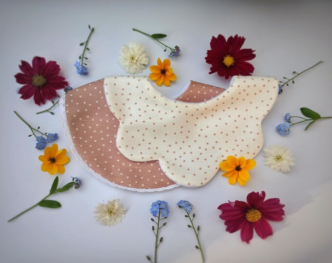 Flower Bib Pattern , Dribble Bib Sewing Pattern, Baby Bib Pattern, Easy ...