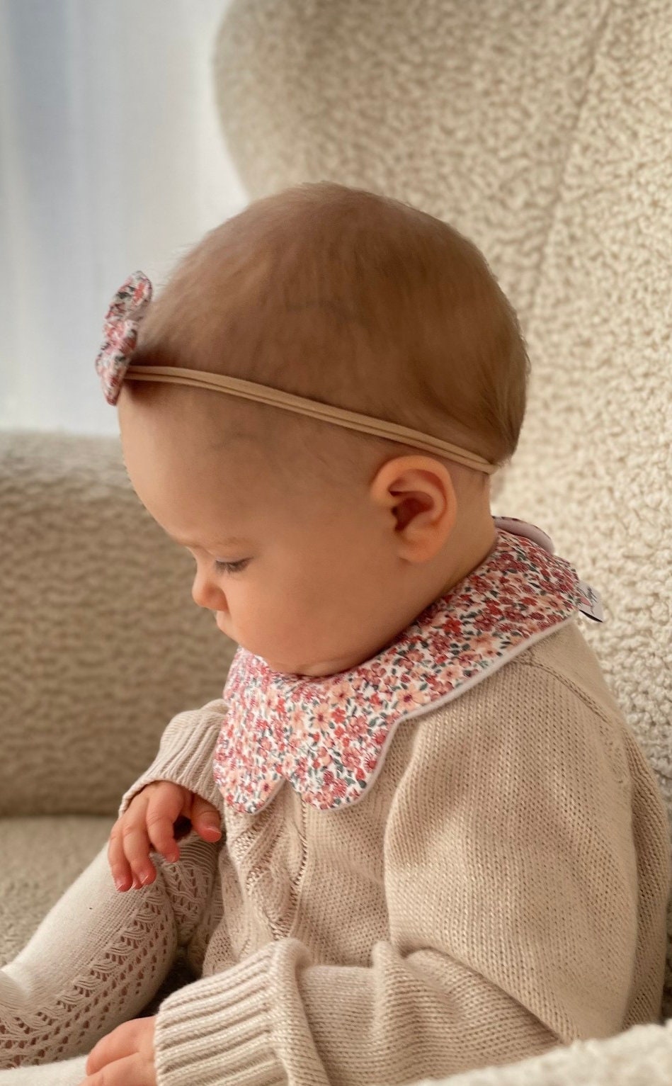 Flower Bib Pattern , Dribble Bib Sewing Pattern, Baby Bib Pattern, Easy ...