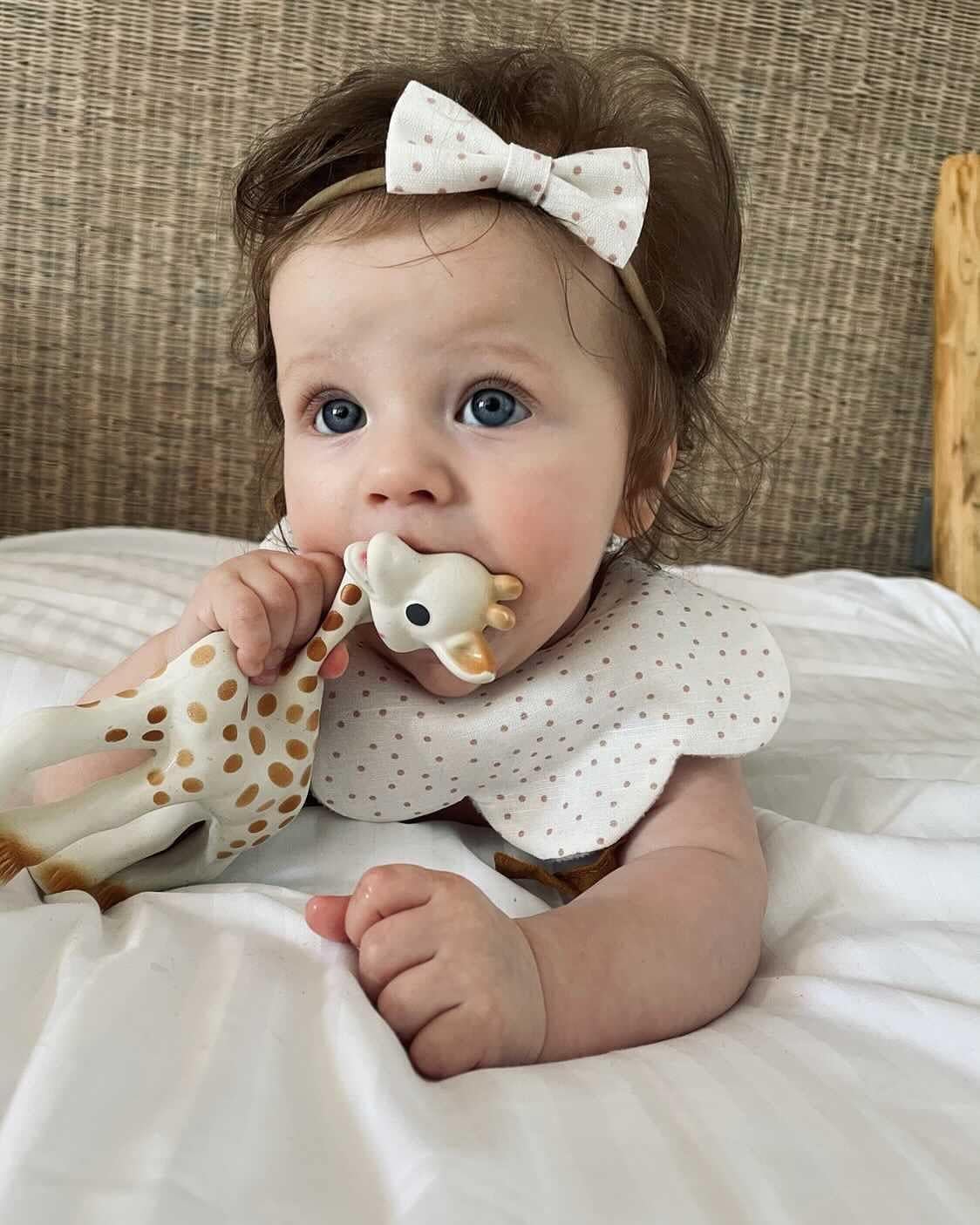 Flower Baby Bib and Bow Sewing Pattern (PDF) - Etsy