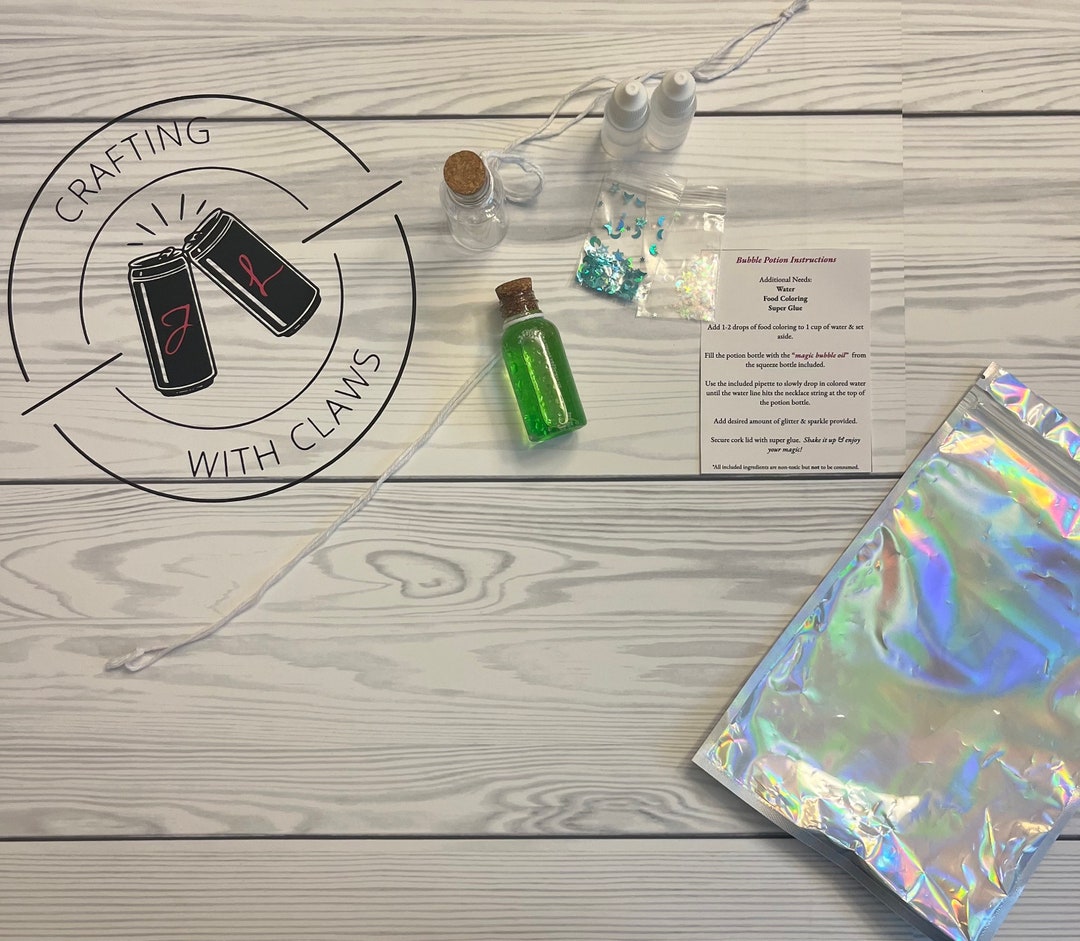 Mini Bubble Potion Kit - Etsy