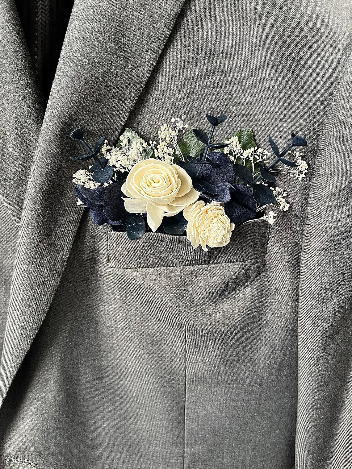 Basic Custom Pocket Boutonniere - Etsy