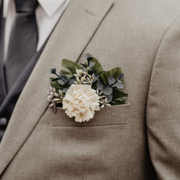 Pocket Boutonniere - Etsy