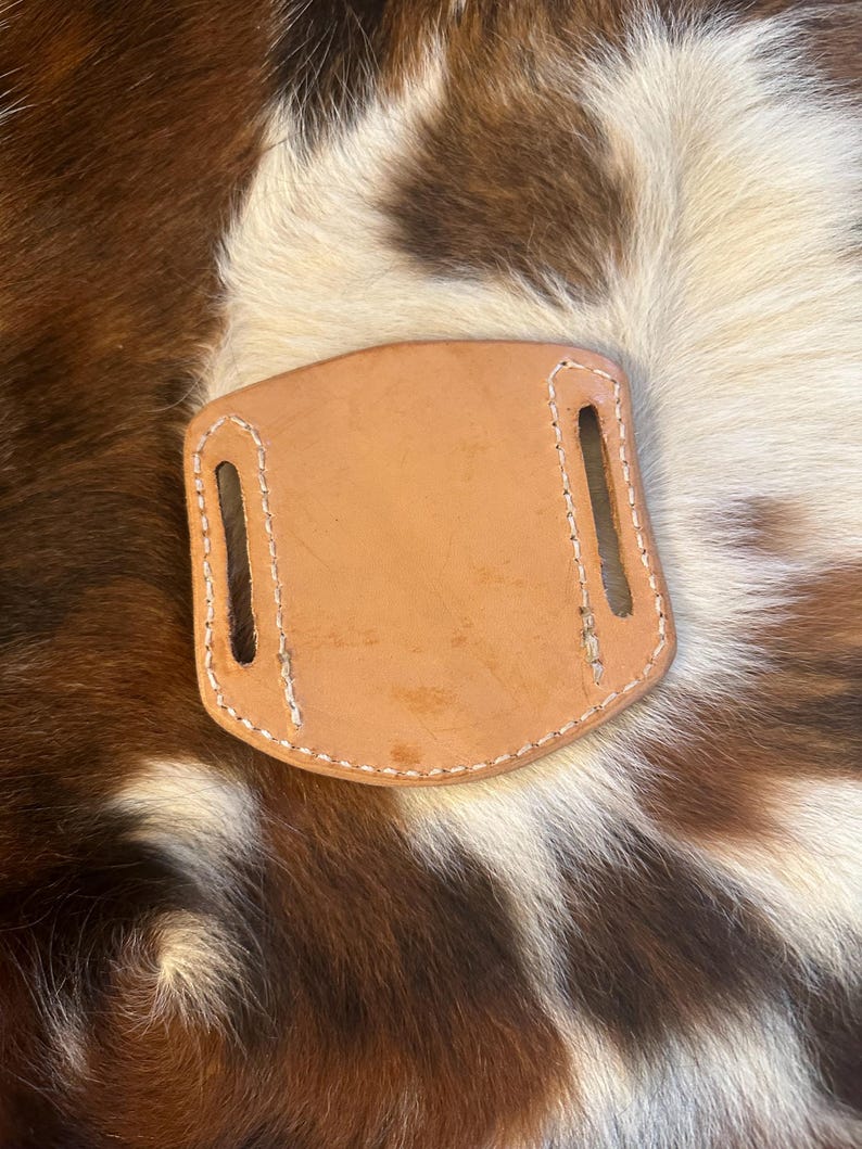 Leather Knife Sheath- Tooled - Etsy