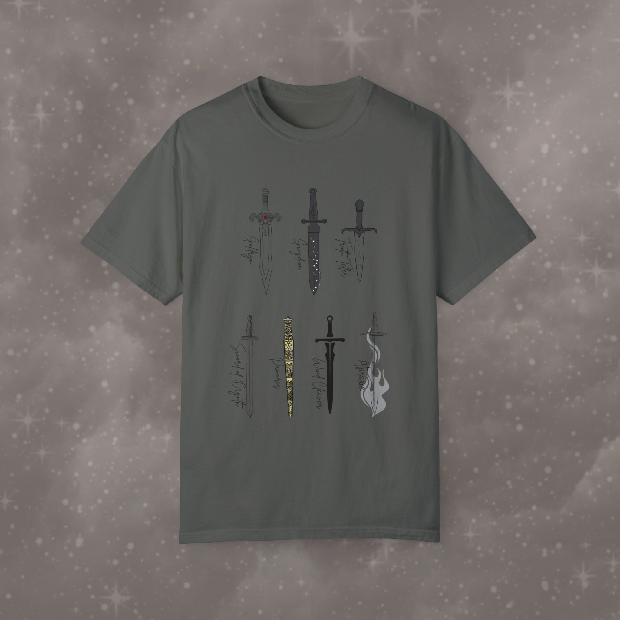 Swords of ACOTAR Throne of Glass and Crescent City Comfort - Etsy