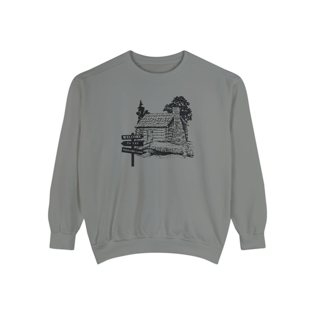 Welcome to the Folklore Cabin Taylor Swift Comfort Colors - Etsy