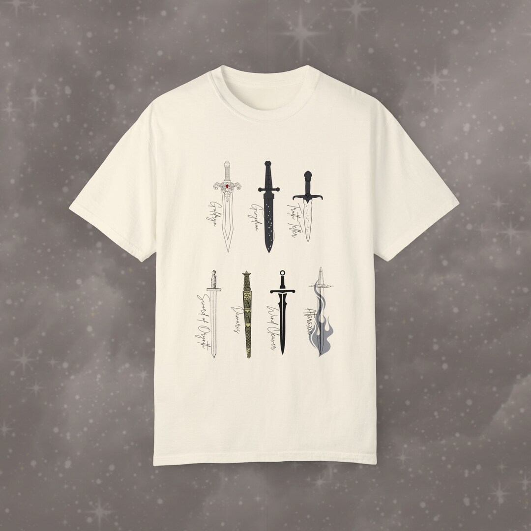 Swords of ACOTAR Throne of Glass and Crescent City Comfort - Etsy