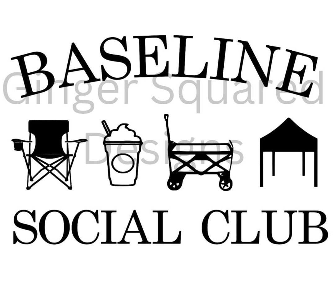 Baseline Social Club PNG - Etsy