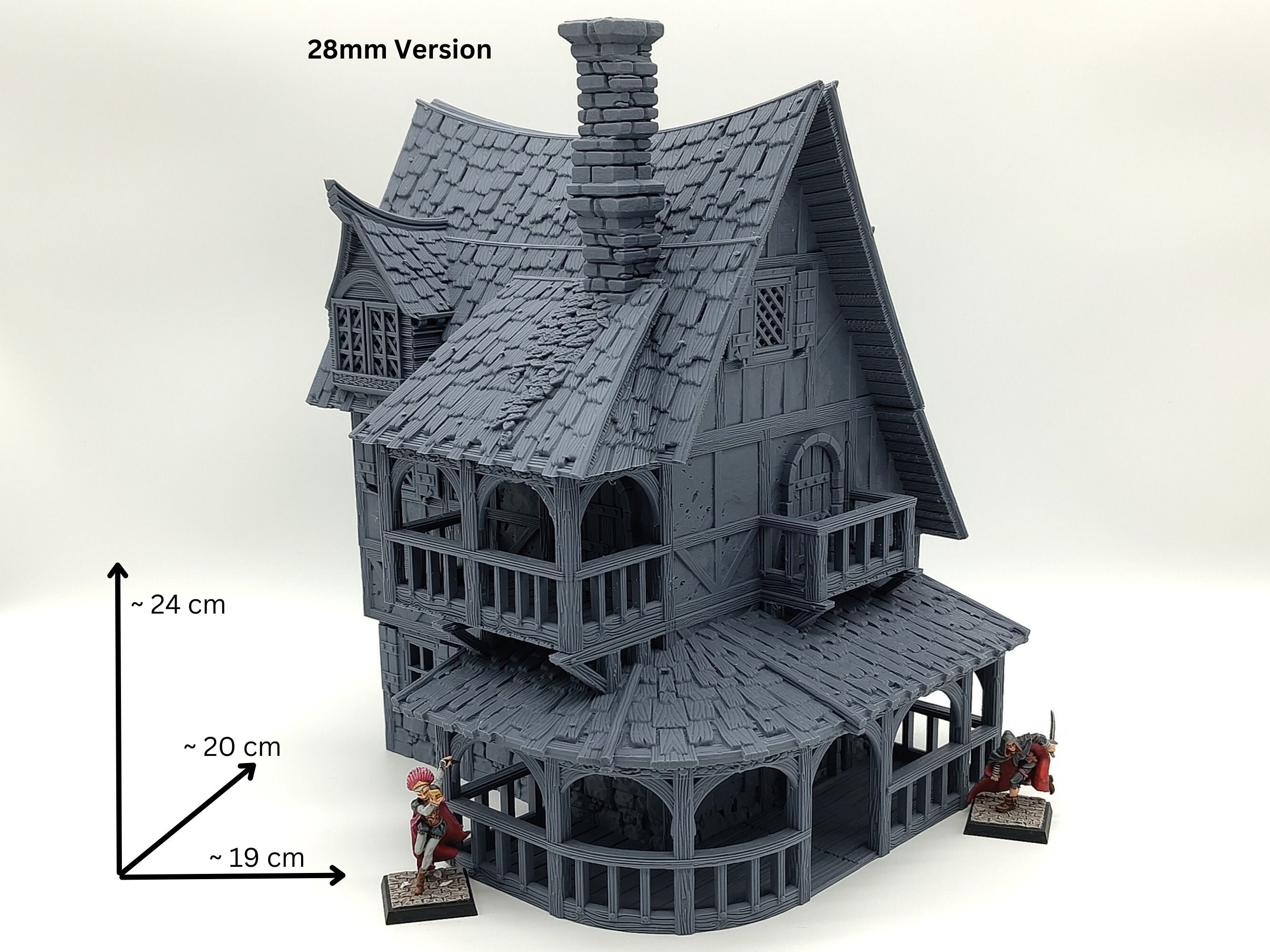 Cobalt Dragon | Tabletop Terrain | 28mm 32mm | Fantasy & Medieval ...