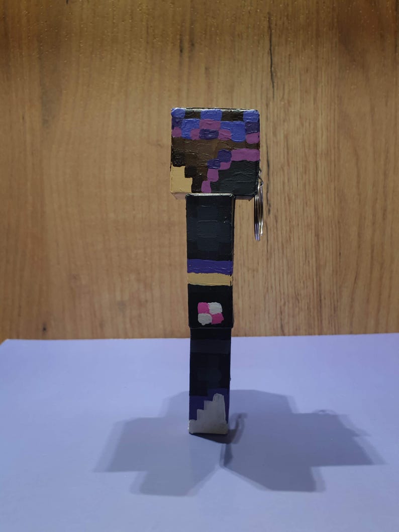 Your Minecraft Skin as a Minecraft Figure Pendant in Stylish Packaging ...